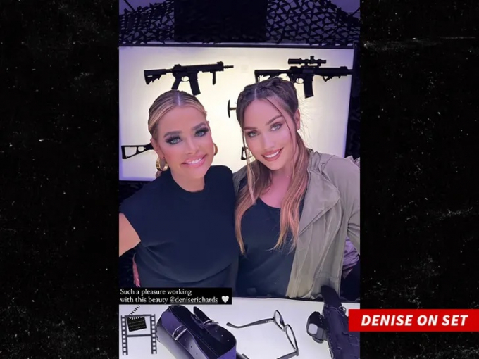 La actriz Denise Richards, La actriz Denise Richards,